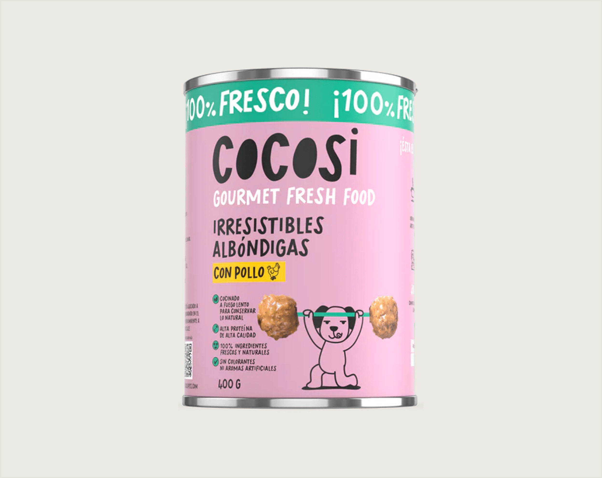 Cocosi Albóndigas de Pollo | Comida Natural en Lata para Perros | GARDON